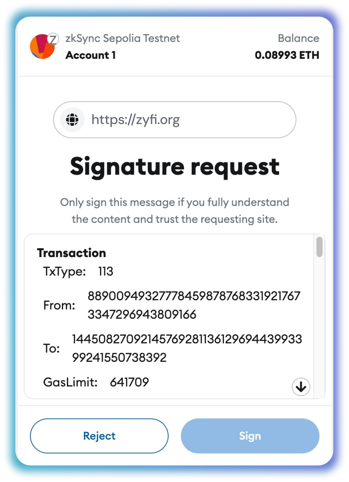 Zyfi - Building the best on-chain user experience with Native AA and Intents